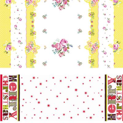 China Elegant 33x33cm 16gsm Printed Paper Napkin Disposable For Wedding for sale