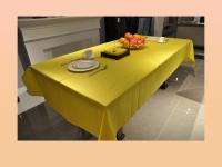 China 3Ply Paper Solid Color Tablecloth , OEM Disposable Paper Table Cloths for sale