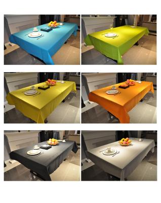 China Full Embossed Pattern Disposable Paper Tablecloth 2ply Paper 1ply PE Film 137x274cm for sale