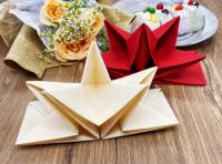 China Luxury Airlaid Paper Napkins 33x33cm Disposable for Wedding Party for sale