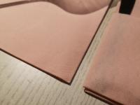 China Pink 40x40cm Airlaid Dinner Napkins 1 Ply 55-70gsm Disposable Party Napkins for sale