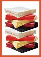 China Holiday Multi Color Paper Napkin Soft Disposable For Four Seasons for sale
