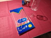 China Waterproof Disposable Paper Tablecloth 137x180cm Biodegradable Party Table Cover for sale
