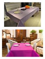 China 16-18gsm Waterproof Colored Table Cloth Disposable For Four Seasons for sale