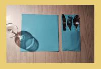 China Eco Friendly Airlaid Paper Napkins 30x30cm 2ply 25 Colors Luxury Disposable for sale