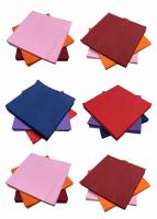 China 100% Wood Pulp Colored Paper Napkins 2 Ply 33x33cm Disposable Party Napkins for sale