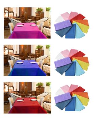 China Disposable 2ply 274cm Airlaid Tablecloth Virgin Wood Pulp Soft Color for Party for sale