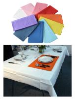 China Virgin Wood Pulp One Time Use Table Cover 274CM and 180CM Length for sale