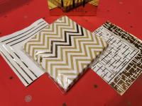 China Customized 15-19gsm Christmas Party Napkins Disposable Decorated Tissue 30x30cm for sale