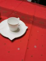 China Waterproof Oilproof Airlaid Table Cover 274cm x 180cm Disposable Eco-Friendly for sale