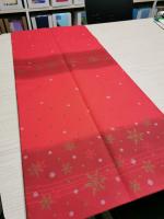 China Luxury Rectangular Table Cover 274cm x 180cm Waterproof Oilproof Disposable Party Cloth for sale