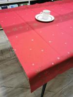 China Disposable Waterproof Oil Proof Tablecloth 1.8m x 1.8m for Party Banquet Hotel Decorative Use for sale