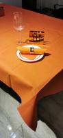China Waterproof Banquet Hotel Retangular Decorative Table Cover Clean ECO Friendly for sale