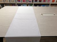China 274CM Retangular Banquet Hotel 	Party Paper Tablecloths One Time Table Cover Clean for sale