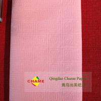 China Customized 1ply Premium Paper Tablecloth 48gsm PE Film Disposable Table Cover 137x274cm for sale