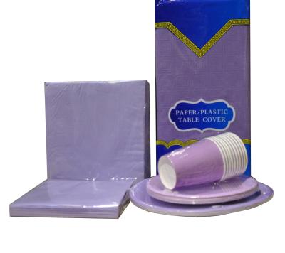 China Colorful Disposable Premium Restaurant Tablecloth Biodegradable Table Cover for sale