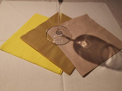 China Eco Friendly 2 Ply Full Embossed Paper Napkin 33x33cm 14-25gsm for sale