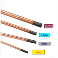 China Round Arc Air Gouging Carbon Rods 6.0mm Graphite Electrodes for DC Welding Metal Removal for sale