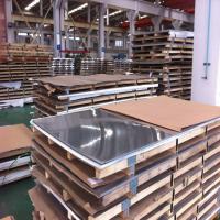 China AISI 304 316L Stainless Steel Sheet 0.3-100mm Thickness 50-2000mm Width with NO.4 2B BA Surface Finish for sale