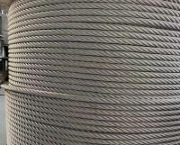 China 7x19 8mm 10mm 12mm 316 Stainless Steel Crane Wire Rope with Loop - 1470-1770 MPA Tensile Strength for sale