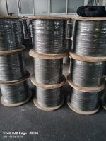 China 7x19 8mm 10mm 12mm 316 Stainless Steel Crane Wire Rope with Loop - 1470-1770 MPA Tensile Strength for sale