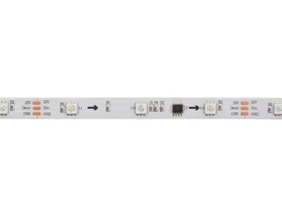 China SMD 5050 Magic RGB LED Strip 16.4ft 5M High Intensity With WS2811 IC for sale