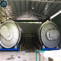 China 30ton 50ton Fully automatic Continuous Scrap Tyre Recycling To Oil Pyrolysis Machine for sale