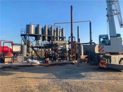 China 10Ton Waste Engine Oil / Motor Oil Recycling To Diesel Machine Used Oil Purification And Filtering Equipment for sale