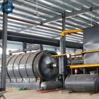 China 5ton 8ton 10ton 12ton Non Pollution Used Tyre Pyrolysis Oil Recycling Plant for sale