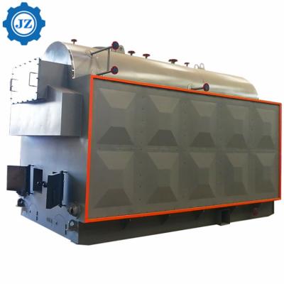 China Best Sale Easy Operation Fixed Grate Industrial Biomass Wood Fired Steam Boiler For Rice Mill for sale