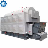 China 6 Ton 6000kg/H Chain Grate Stoker Coal Wood Pellet Fired Steam Boiler For Textile Industry for sale