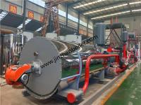 China Industrial Horizontal Hot Oil Heater Gas Fired Thermal Oil Boiler For Vegetable Oil Refining for sale