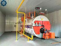 China Fire Tube Industrial Oil/Natural Gas Fired Packaged Steam Boiler For Yoghurt Processing Plant for sale