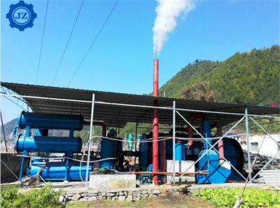 China 10TPD Full Automatic Waste Tyre Recycle To Fuel Oil Pyrolisis Plant for sale