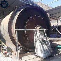 China 10 Ton Batch Type Solid Waste Tyre Plastic Pyrolysis Plant With Zero Emission for sale