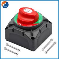 China Automotive Cut Off Disconnect 4 Position Marine Isolator Switch 600A For Truck Yacht for sale