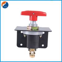 China Cut Off 48V 350A ATV Master Battery Disconnect Switch With Metal Cover Plate for sale