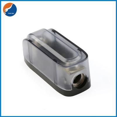 China Frosted Nickel 30-200A Fuse Blocks , Bolt Down ANL Fuse Holder for sale