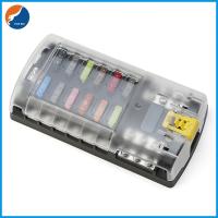 China 12 Way Universal Blade ATO ATC Fuse Blocks Negative Busbar Car Fuse Box for sale