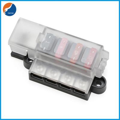 China 4 Way Compact Blade Fuse Block Box for ATO ATC 0257 0287 Car Automotive Fuses for sale
