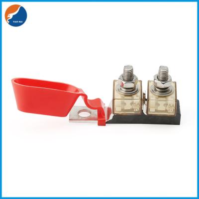 China 2 Way MRBF Surface And Terminal Mount Marine Rated Battery Fuse Block Dual Studs for sale