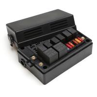 China 12V Waterproof Fuse And Relay Box 6pcs ATC ATO Blade Fuses For Auto Car Marine Boat for sale