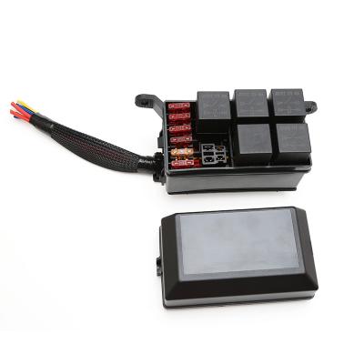 China 12V Waterproof Fuse And Relay Box Prewired Fit For Automotive Car Truck Marine Boat for sale