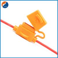 China 12V 10 Gauge Awg 20 25 40 Amp Atomotive Blade Waterproof Inline Fuse Holder for sale