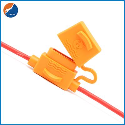 China 12V 10 Gauge Awg 20 25 40 Amp Atomotive Blade Waterproof Inline Fuse Holder for sale