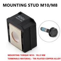 China 3998XXX.ZXM10 MEGA Starter Fuse 80V DC M8 M10 ZCASE Bolt Down Single Material Handling for sale