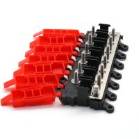 China Vehicle Truck RV Modified Large Fork 6 Way Bolt Type ANS MIDI Fuse Holder for sale