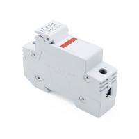 China 63A 690V DIN Rail Mount RT18-63X 14x51mm Cylindrical Single Pole 1P Fuse Base Holder for sale