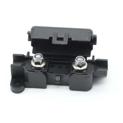 China 32V 150A MTA 0300360 00360 MidiVAL Fuse Holder Replacement Black Fuse Block with Hinged Cover for MIDI AMI BF1 Fuses for sale