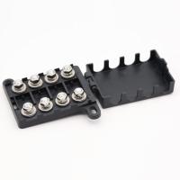 China 4 Way Position Circuit Mount Inline Fuse Block Power Distribution Unit Box Bus Bar AMI MIDI Fuse Holder for sale